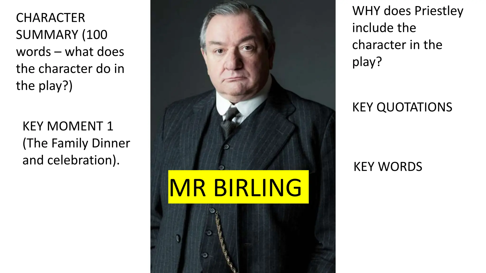 An Inspector Calls revision materials for GCSE | PPTX