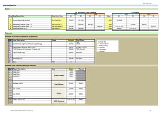 SAP T-Accounts Posting Simulation - Example | PDF