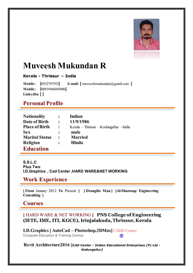 My CV2 | PDF