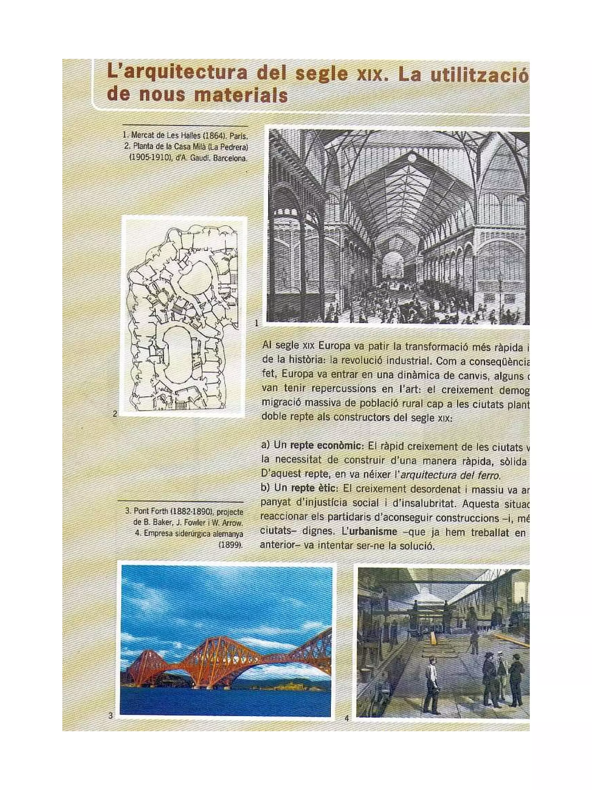 11c3 l’arquitectura del segle xix. nous materials | PDF | Free Download