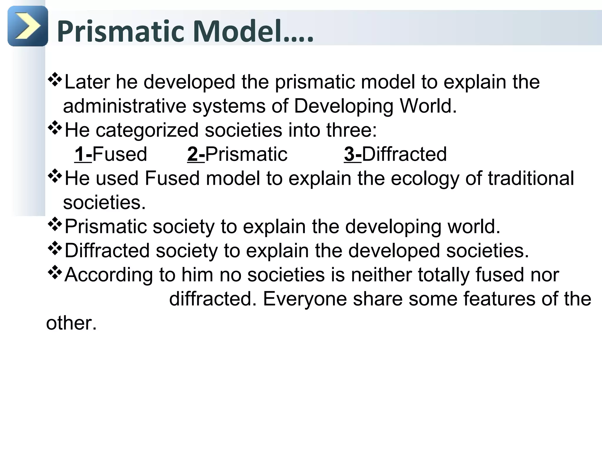 Riggs Prismatic Model | PPT