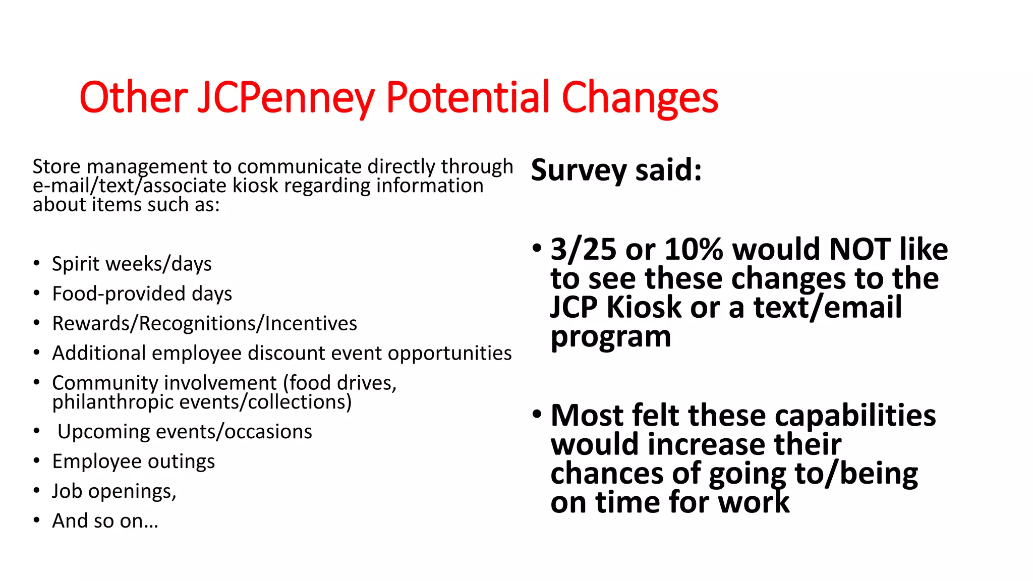 JCPenney Presentation | PPTX | Human Resources | Business