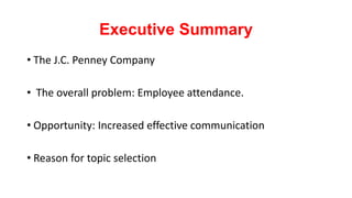 JCPenney Presentation | PPTX | Human Resources | Business