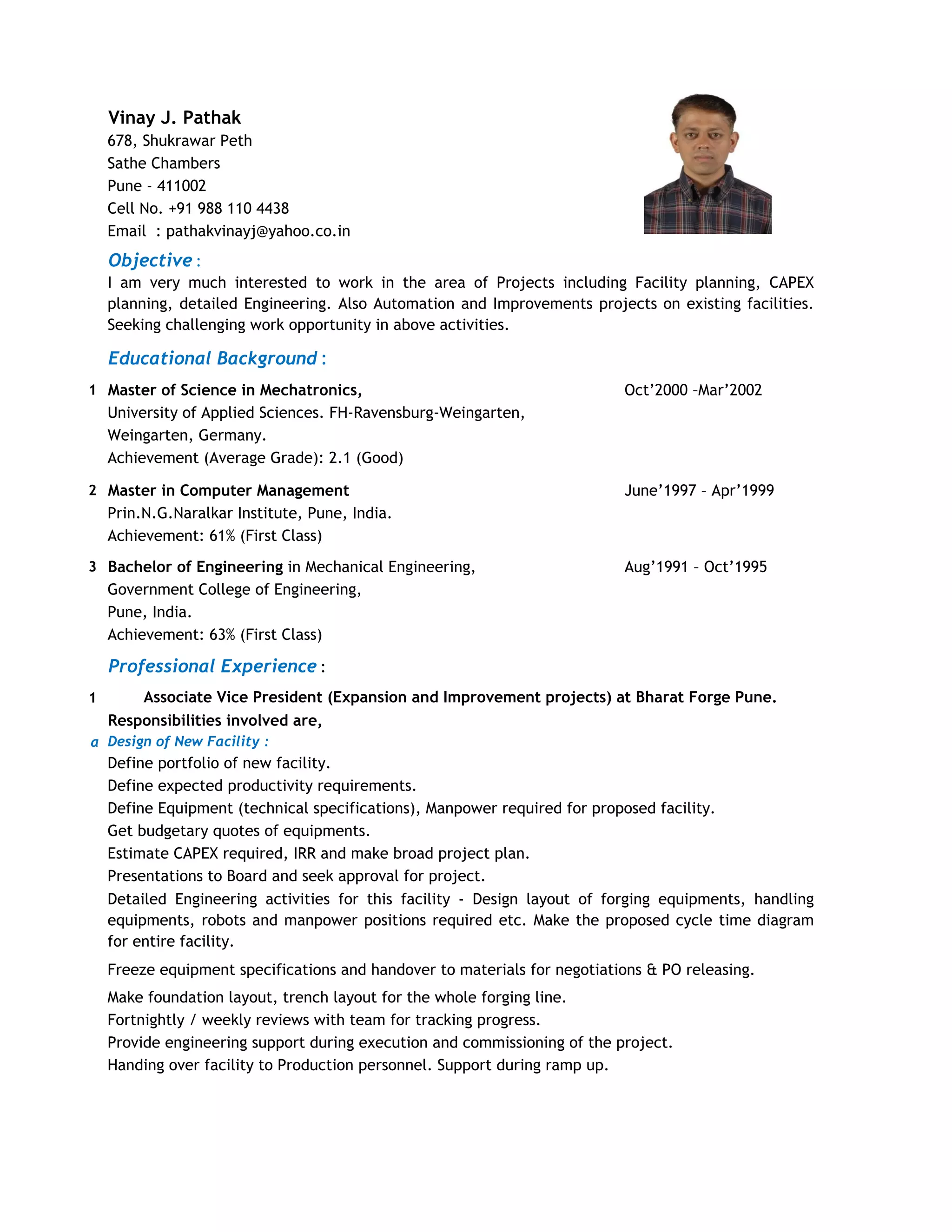 Vinay CV | PDF