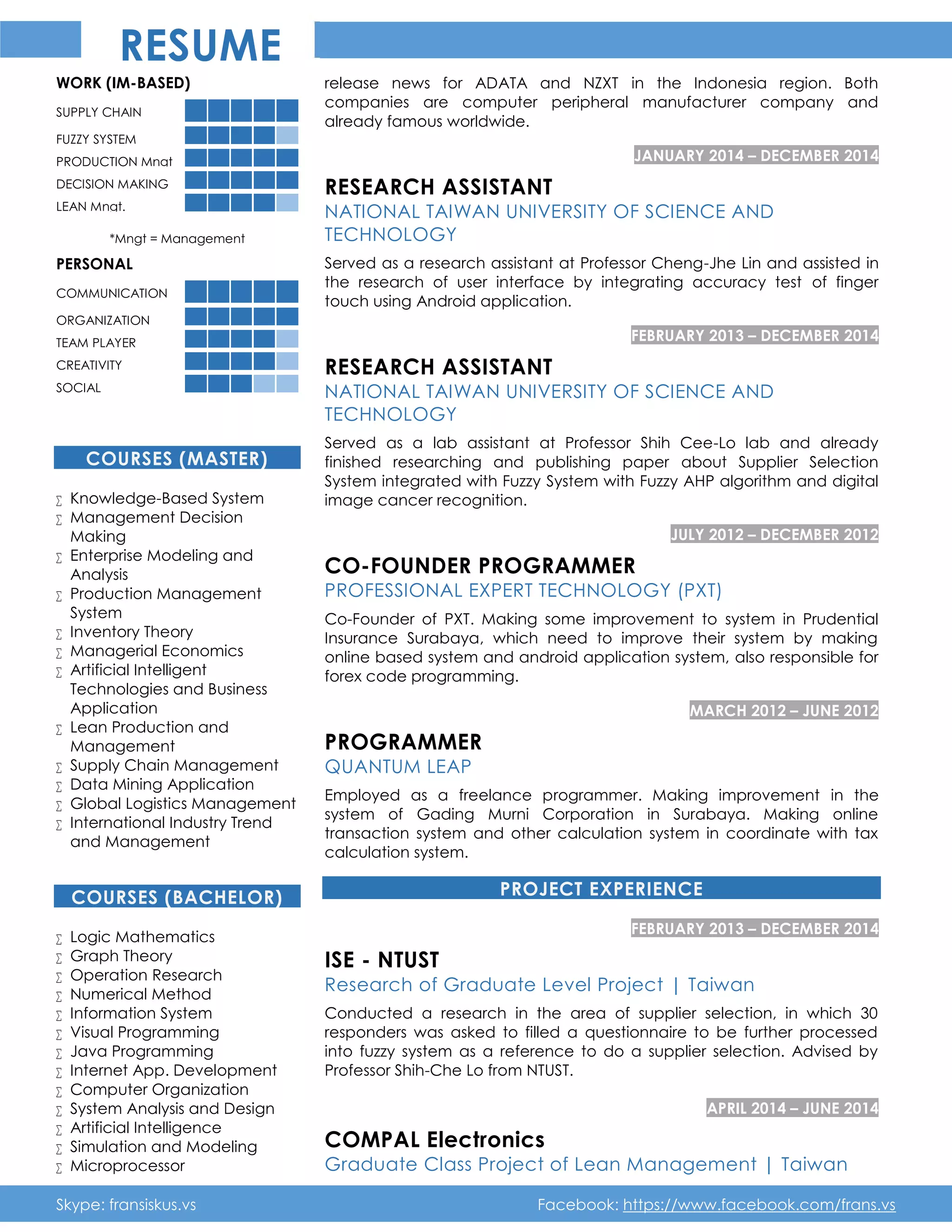 Master CV v2 | PDF | Free Download