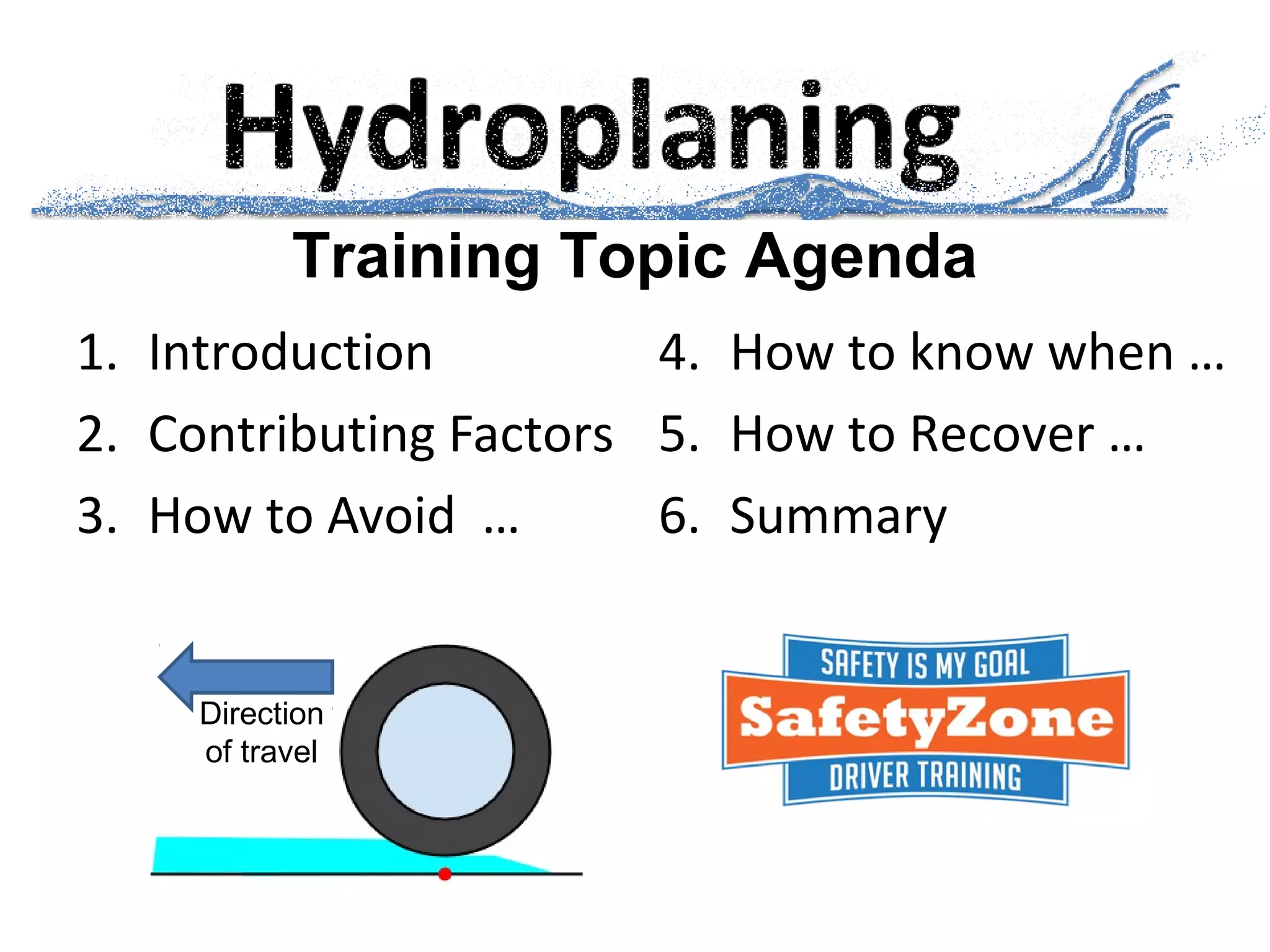 Hydroplaning April 2016.v.2 | PPT