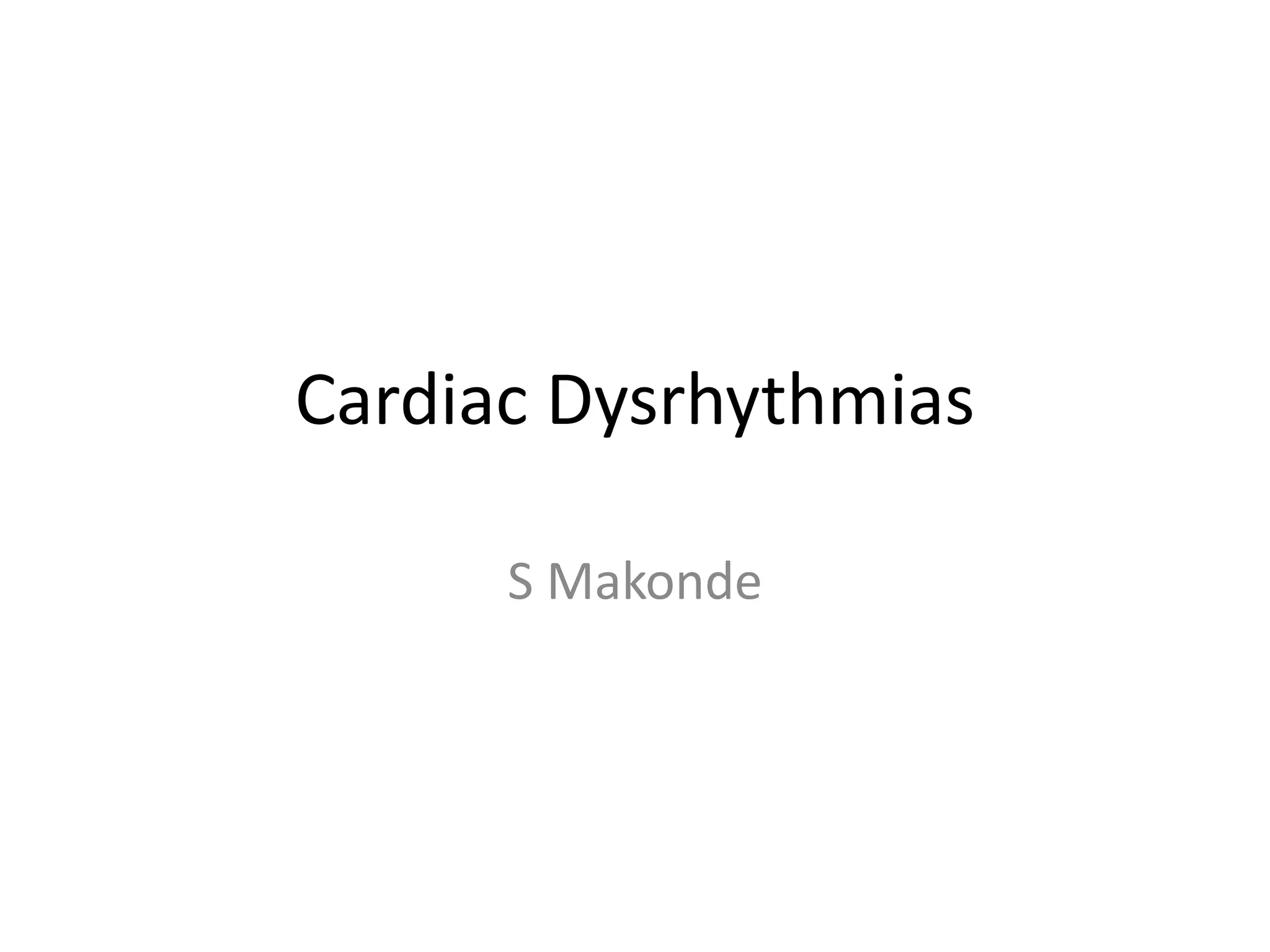 11 Cardiac Dysrhythmias.pptx