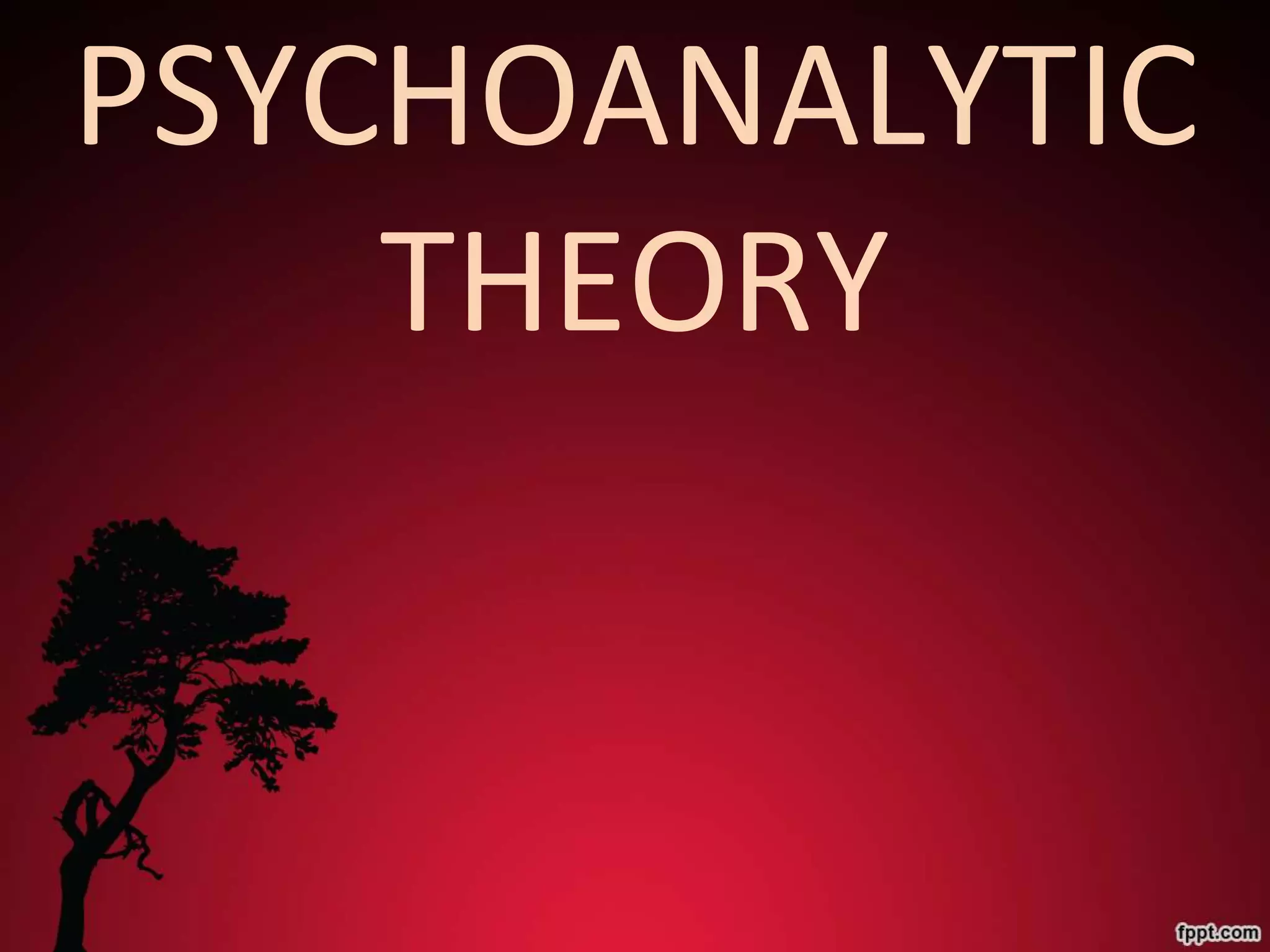 Psychoanalytic studies! | PPTX