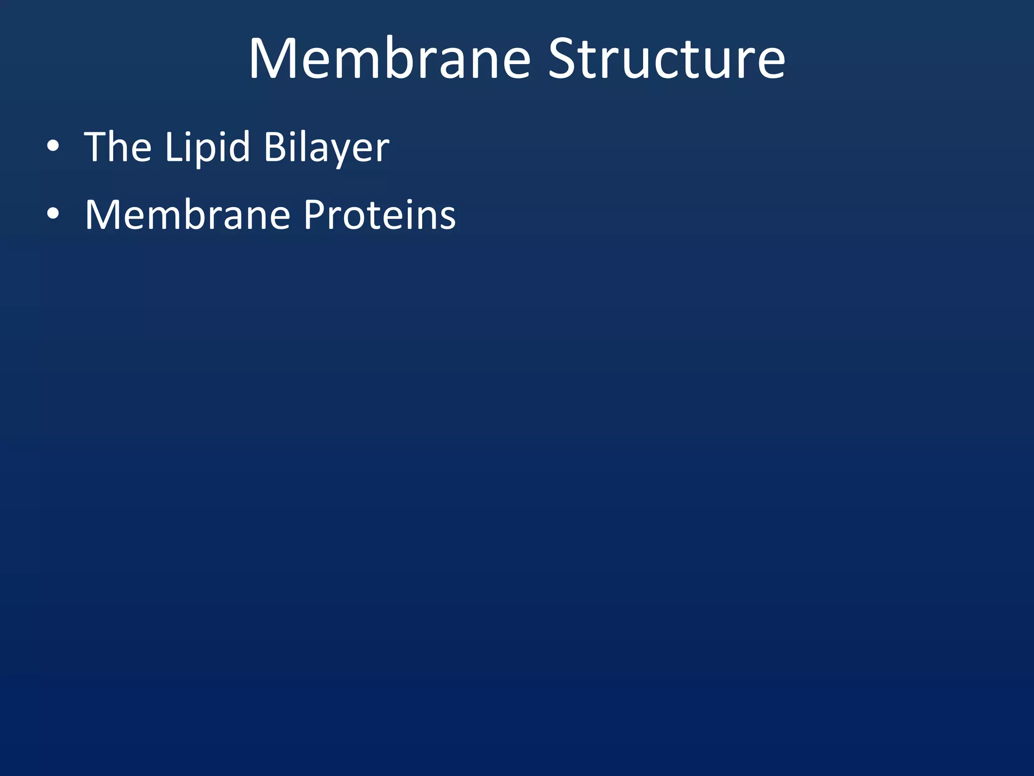 11 cell bio membrane structure_post | PPT