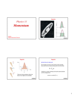 linear momentum | PDF