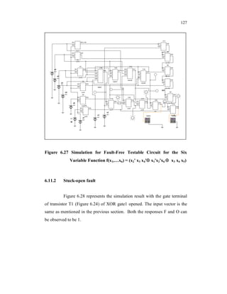 STUCK-OPEN FAULT ANALYSIS IN CMOS TRANSISTOR BASED COMBINATIONAL ...