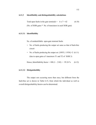 STUCK-OPEN FAULT ANALYSIS IN CMOS TRANSISTOR BASED COMBINATIONAL ...