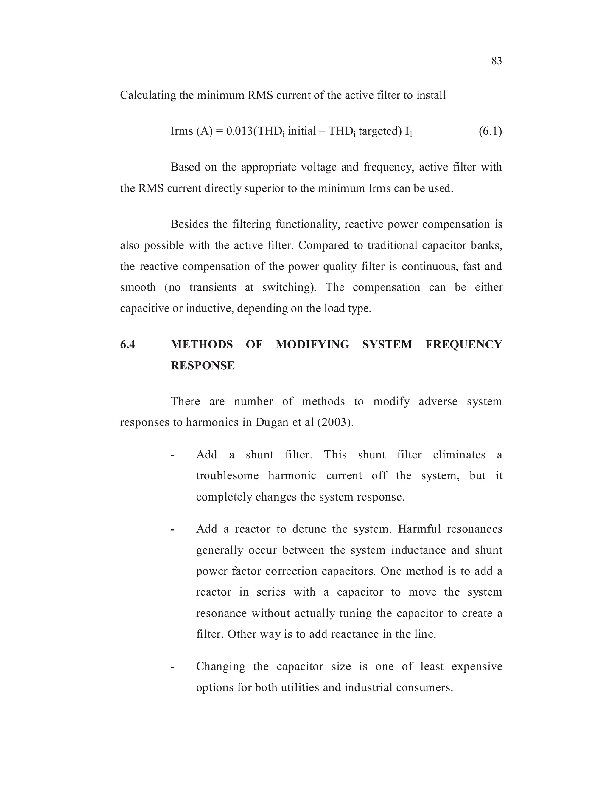 Theory for How to calculation capacitor bank | PDF