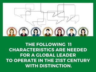 11 Key Characteristics To Become A Global Leader | PDF