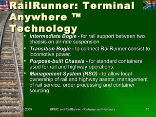 Getting traffic back to rail / Bi-modal logistics | PPT
