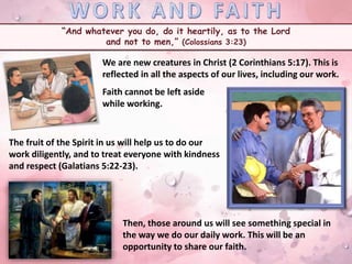 11 christian and work | PPTX