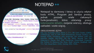 11 ciekawych edytorów html | PPT