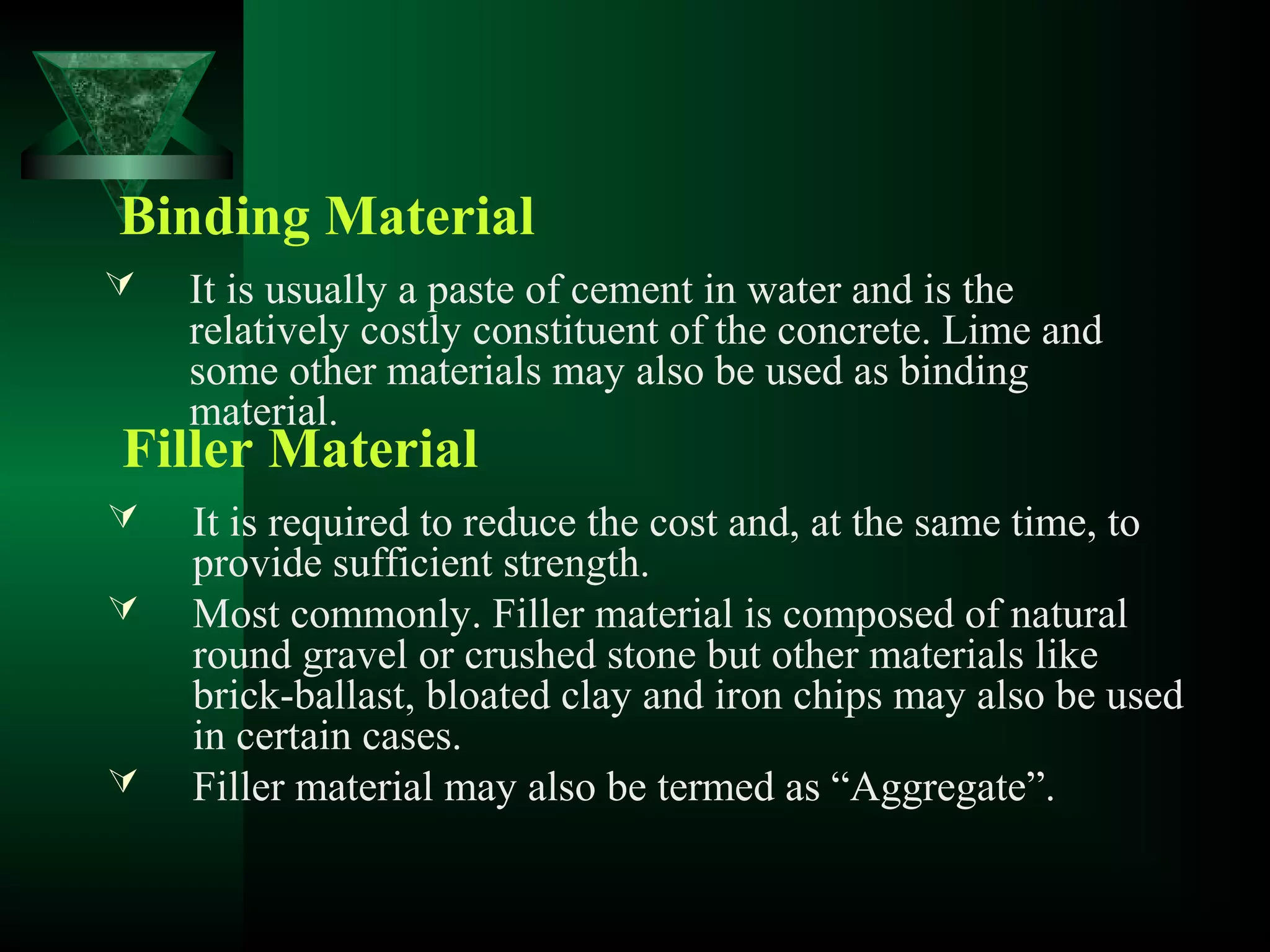 building material in Civil engineering | PPT