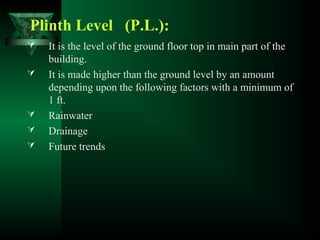 Different levels in a Building | PPT