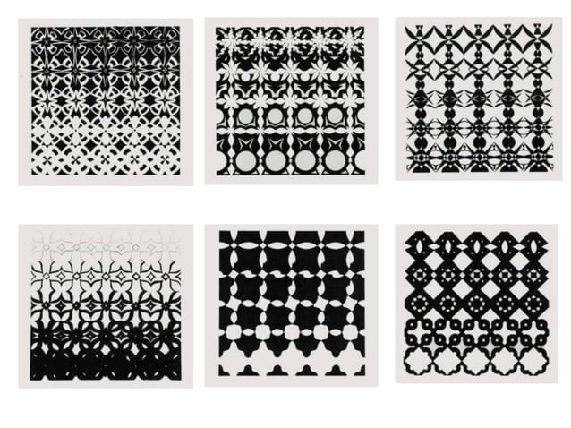 Column gradation- Pattern, value, figure/ground, B&W | PPTX | Drawing ...