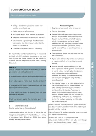 11 communication skills | PDF