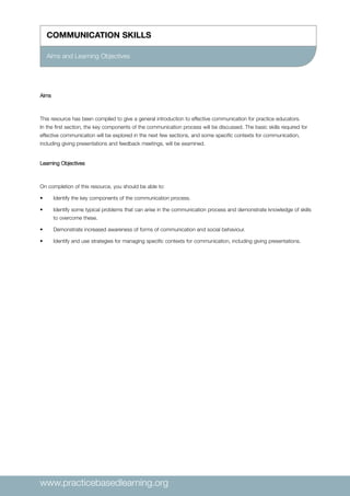 11 communication skills | PDF