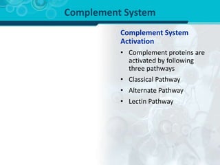 11_Complement System of immunology of human | PPT