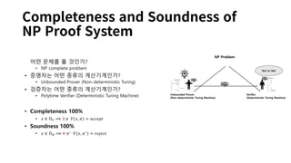 1 1 complexity_theory_and_np_proof_system_0710 | PPT