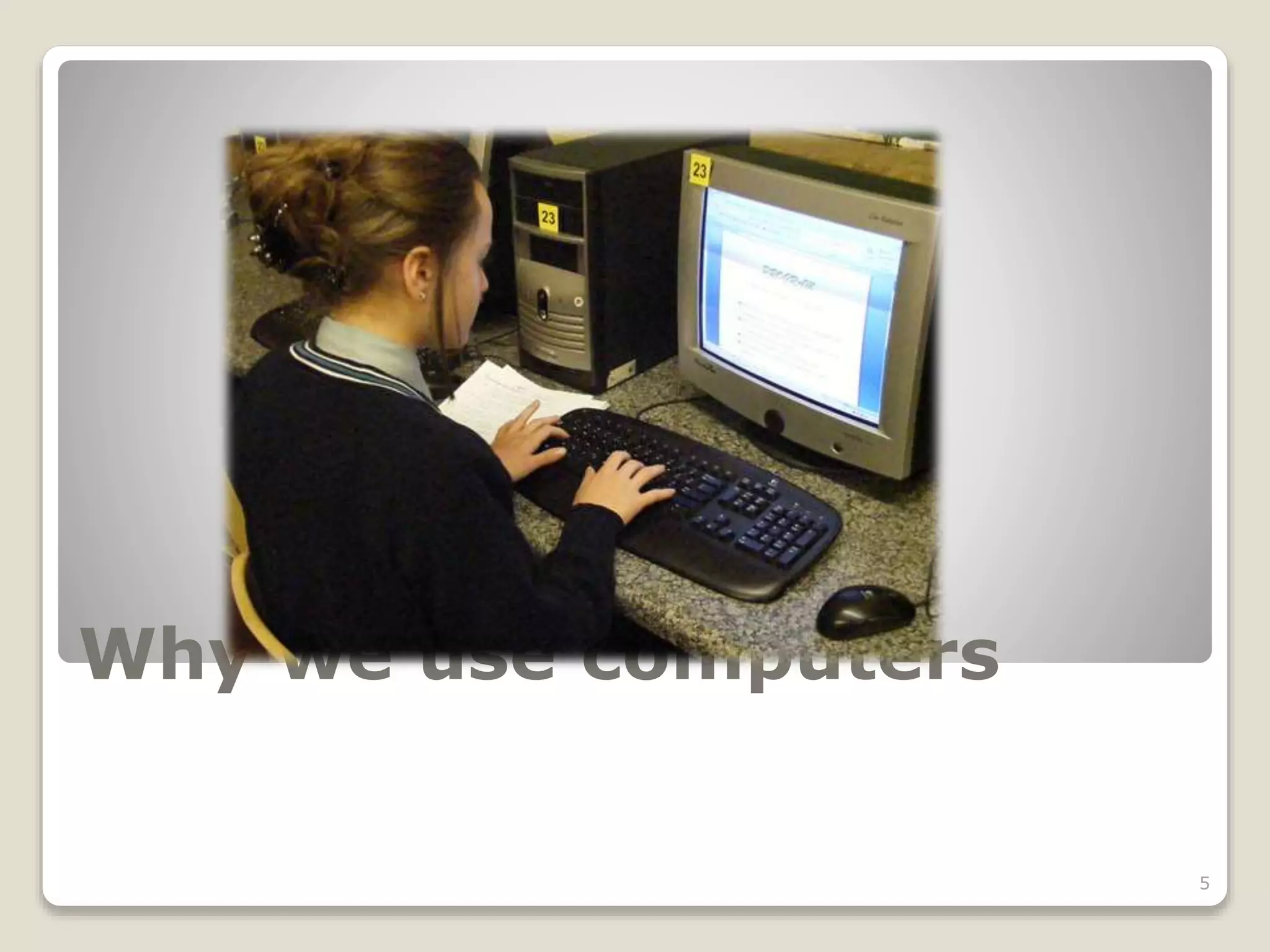 computers in our everyday lives | PPTX