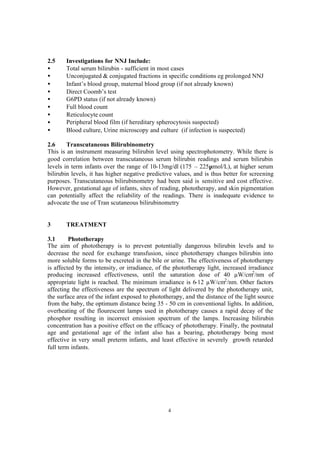 11 cpg management of jaundice in healthy newborns | PDF