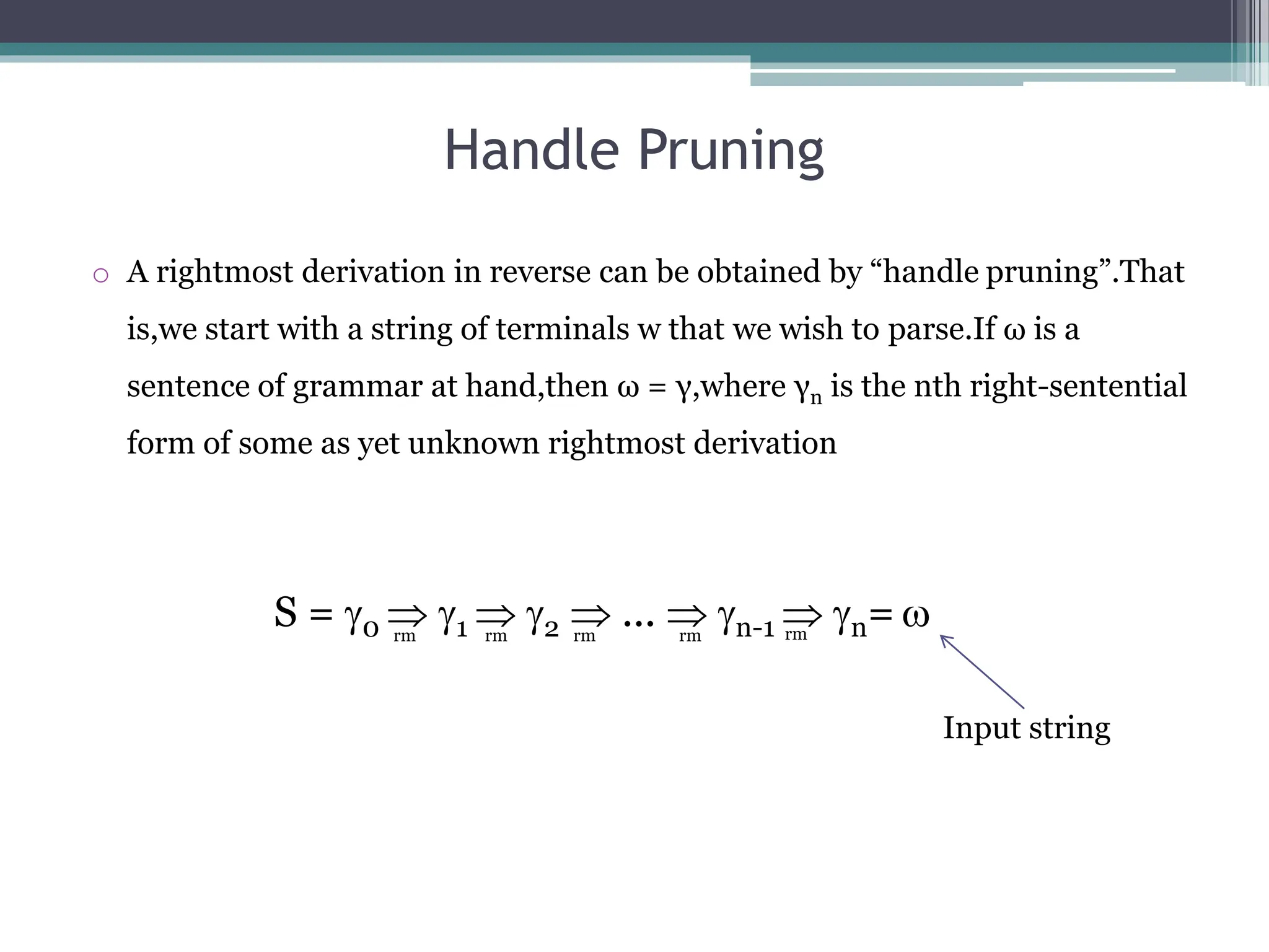parsing in compiler design presentation .pptx