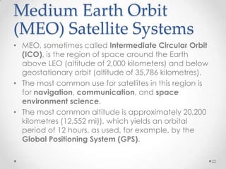 Satellite Systems | PPTX
