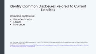 11 Current Liabilities Financial Statement | PPT