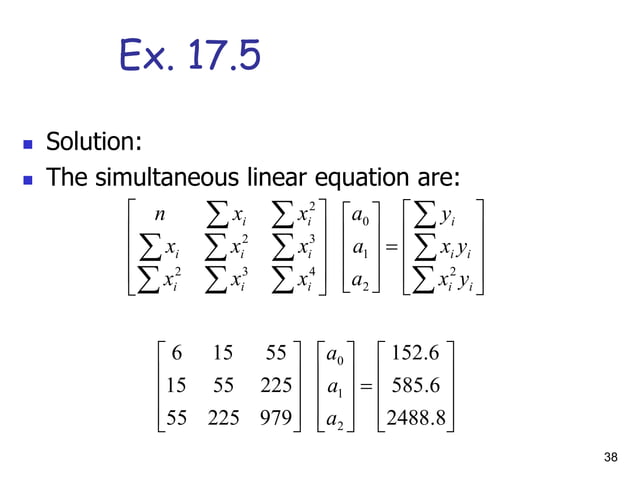 Curve Fitting in Numerical Methods Regression | PDF
