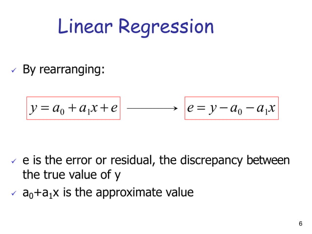 Curve Fitting in Numerical Methods Regression | PDF