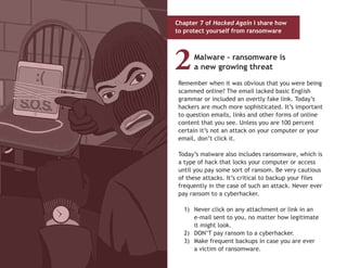 11 Cybersecurity Tips to stay safe online | PDF