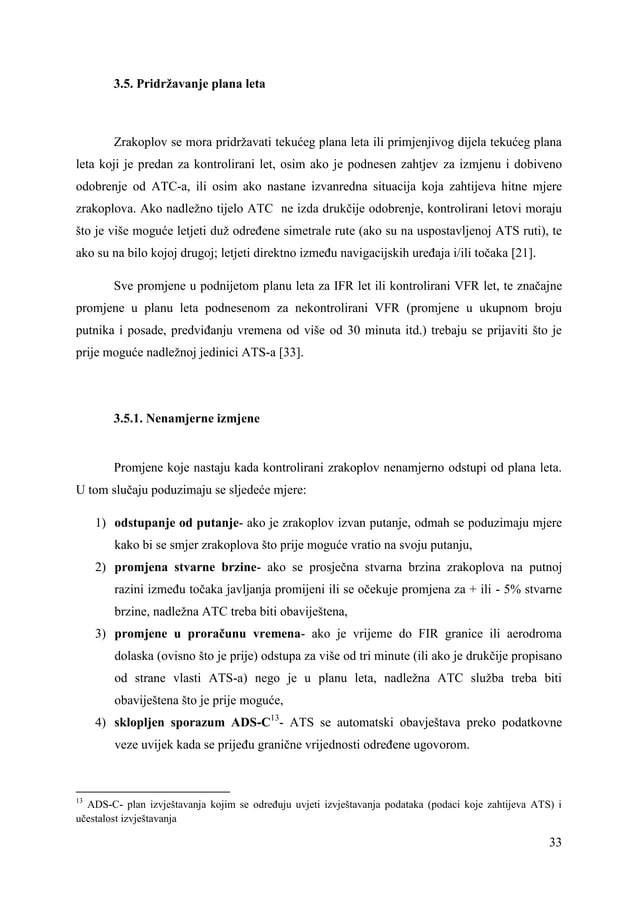 Planiranje leta zrakoplova | PDF