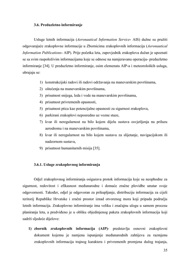Planiranje leta zrakoplova | PDF
