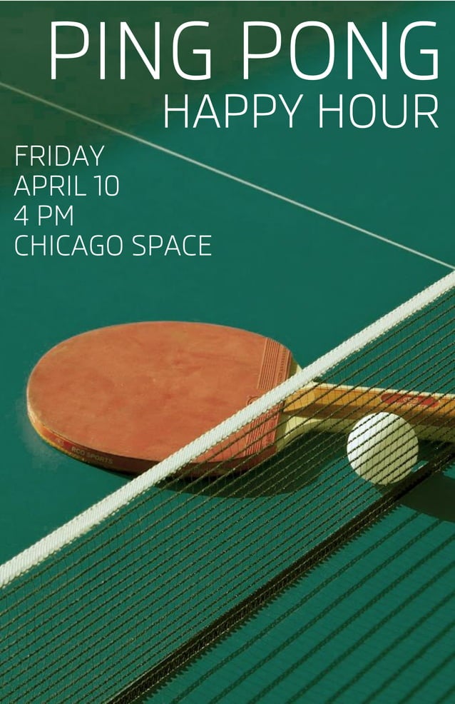 Ping Pong Social Hour POSTER | PDF