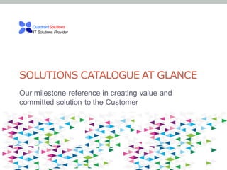 Product Catalogue at Glance | PDF