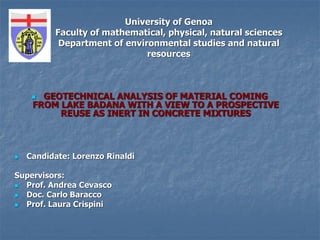 Master's degree thesis summary | PPT