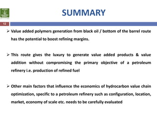 RTM 2014 HYDROCARBON VALUE CHAIN OPTI Rev 1 | PPTX