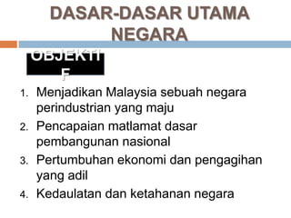 11 dasar dasar-kerajaan_malaysia | PPTX