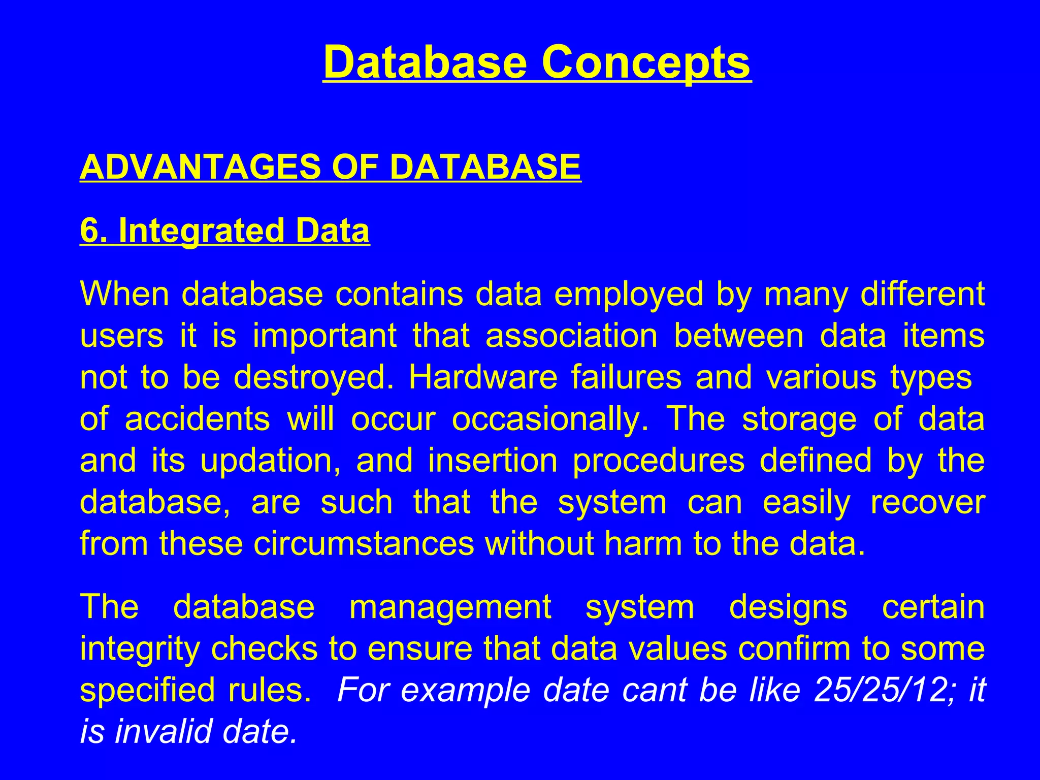 11 Database Concepts | PPT