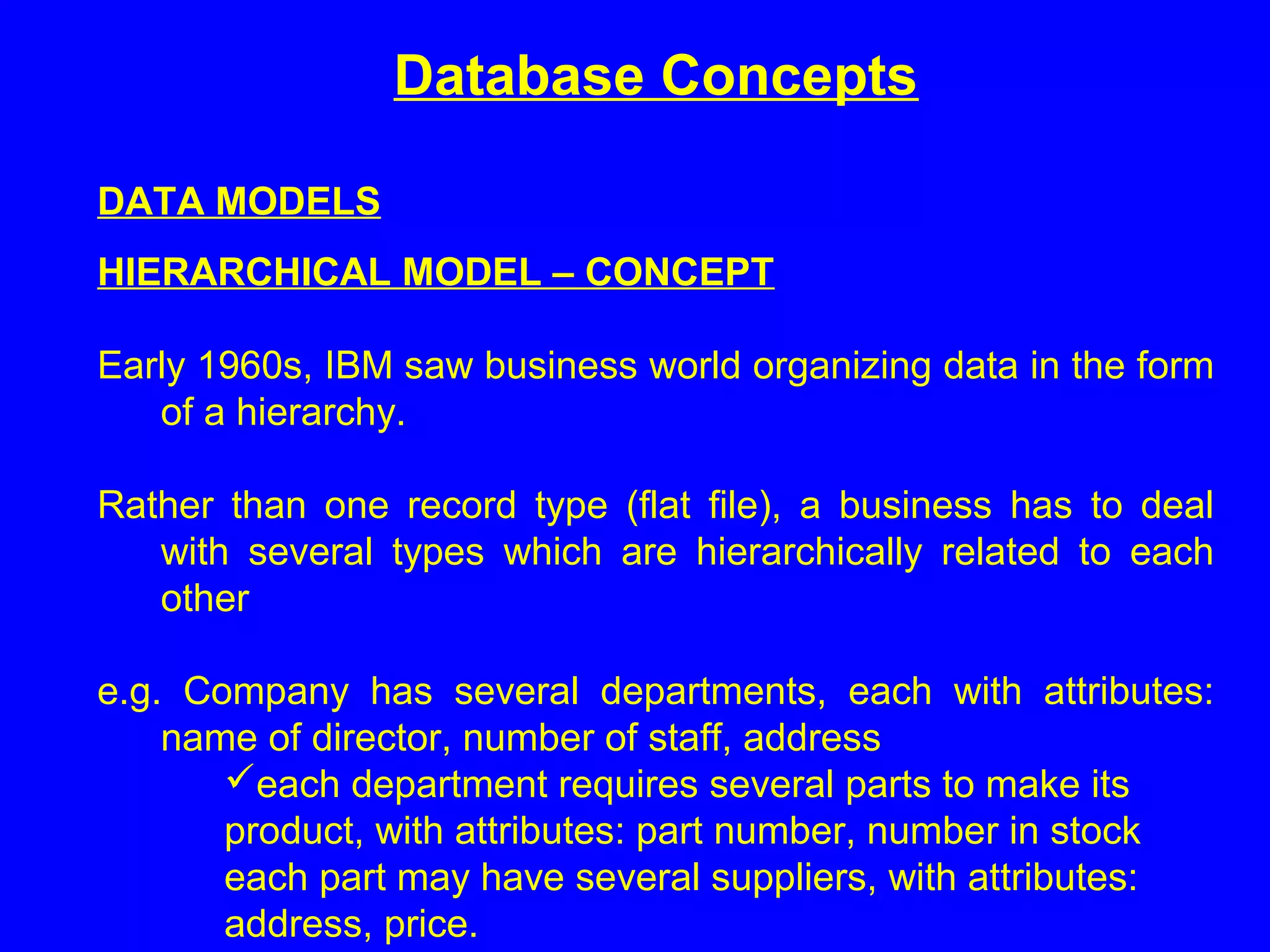 11 Database Concepts | PPT