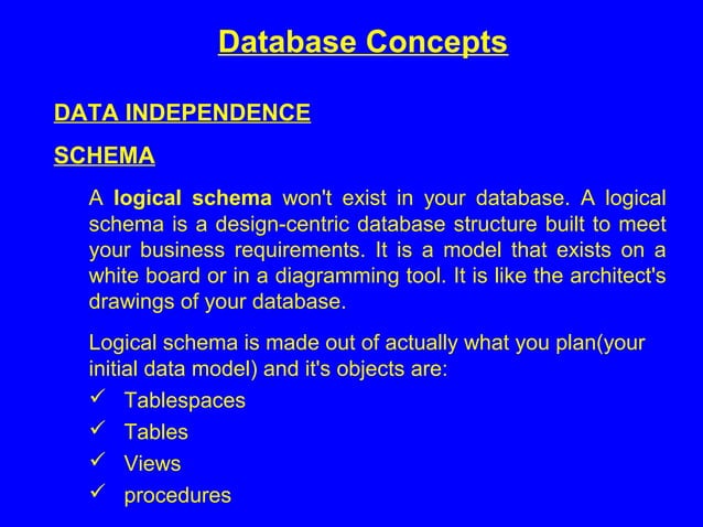 11 Database Concepts | PPT | Databases | Computer Software and Applications