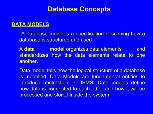11 Database Concepts | PPT | Databases | Computer Software and Applications