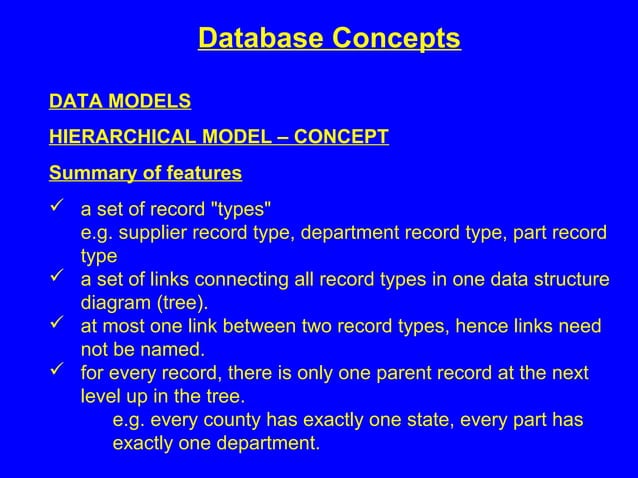 11 Database Concepts | PPT | Databases | Computer Software and Applications