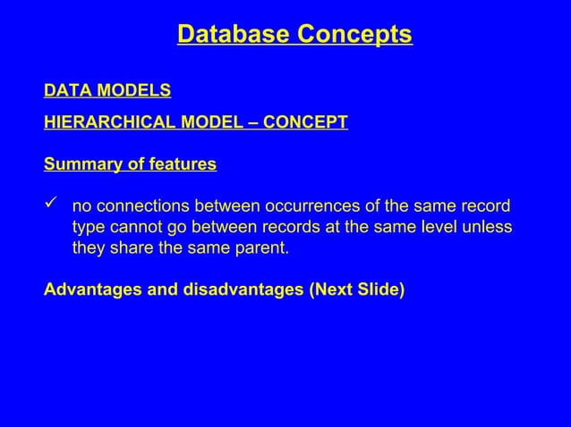 11 Database Concepts | PPT | Databases | Computer Software and Applications