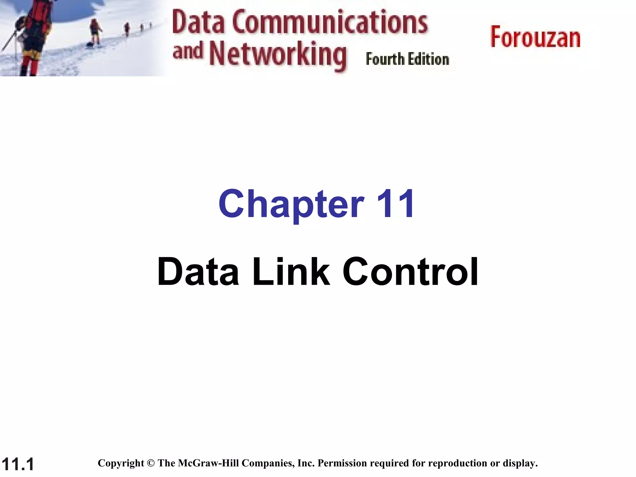 11 Data Link_Control | PPT | Computer Networking | Computing